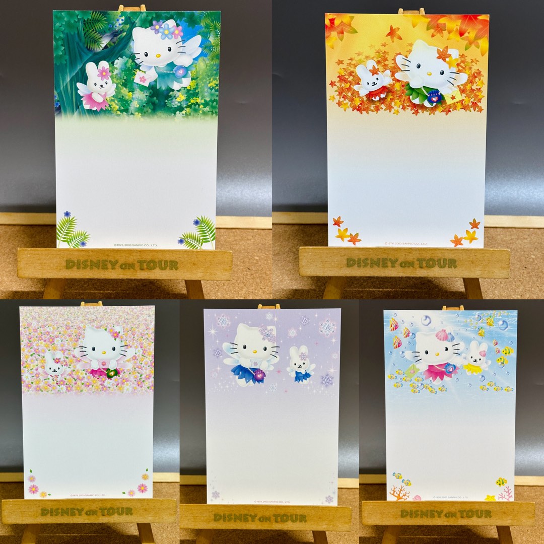Sanrio 2003 Hello Kitty and Kathy Fairy Series Postcard 14.8x10cm - Php ...