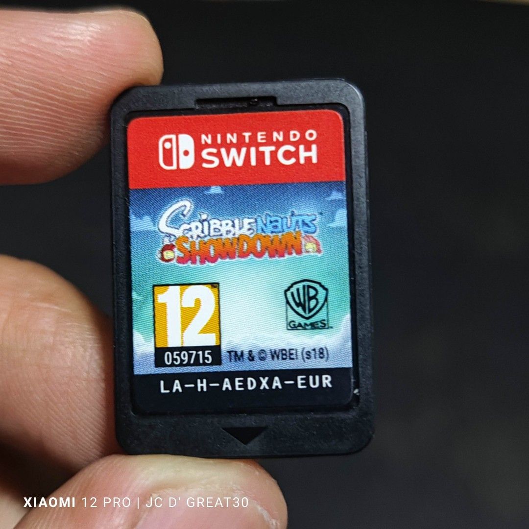 Scribble Nauts Showdown Switch Game, Video Gaming, Video Games ...