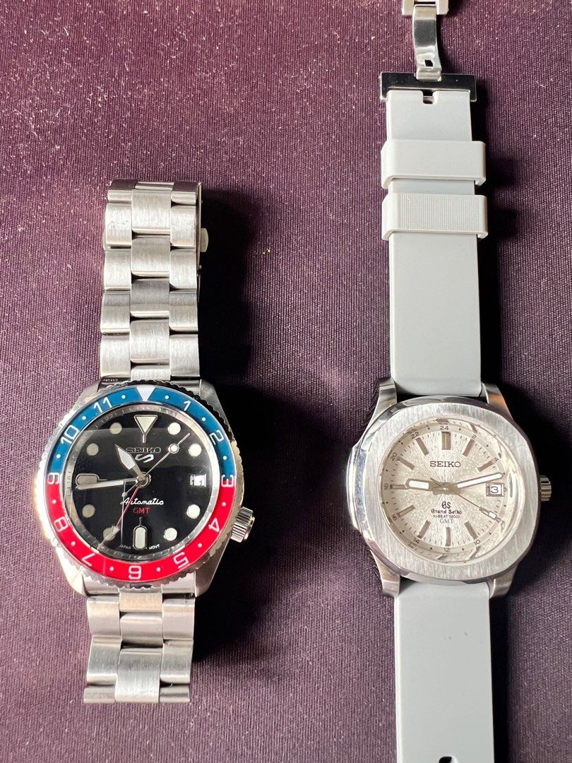 Seiko 5 GMT mods, Men's Fashion, Watches & Accessories, Watches on ...