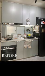 KOREA INFEEL Kitchen Laminate Cabinet Laminate / Kitchen Set Laminate ...
