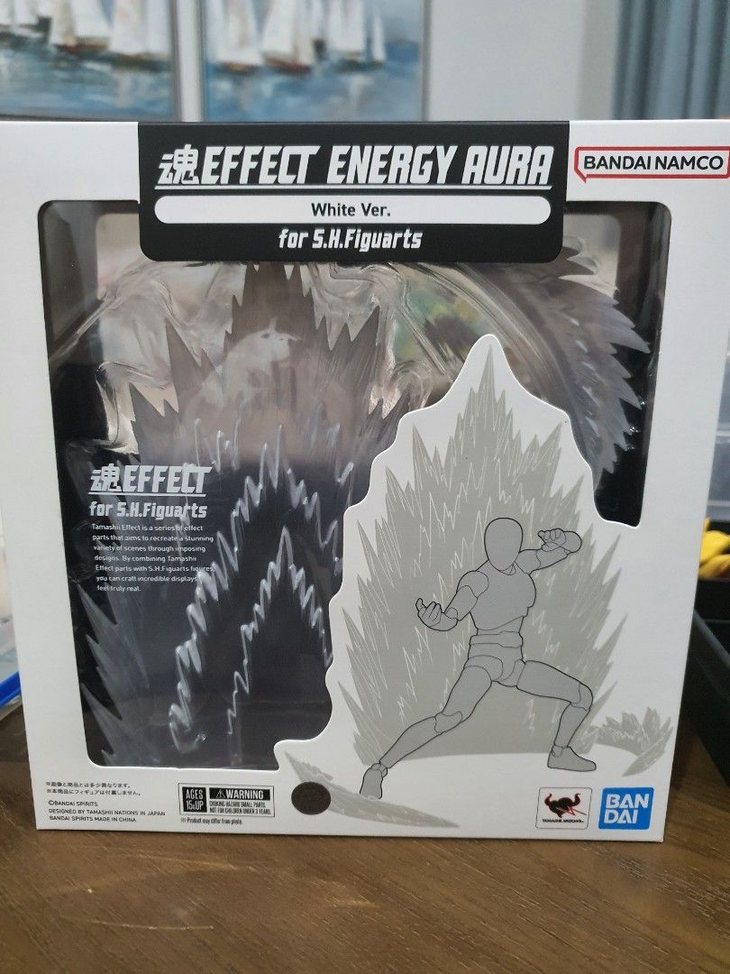 Shf effect energy aura (white), Hobbies & Toys, Toys & Games on Carousell
