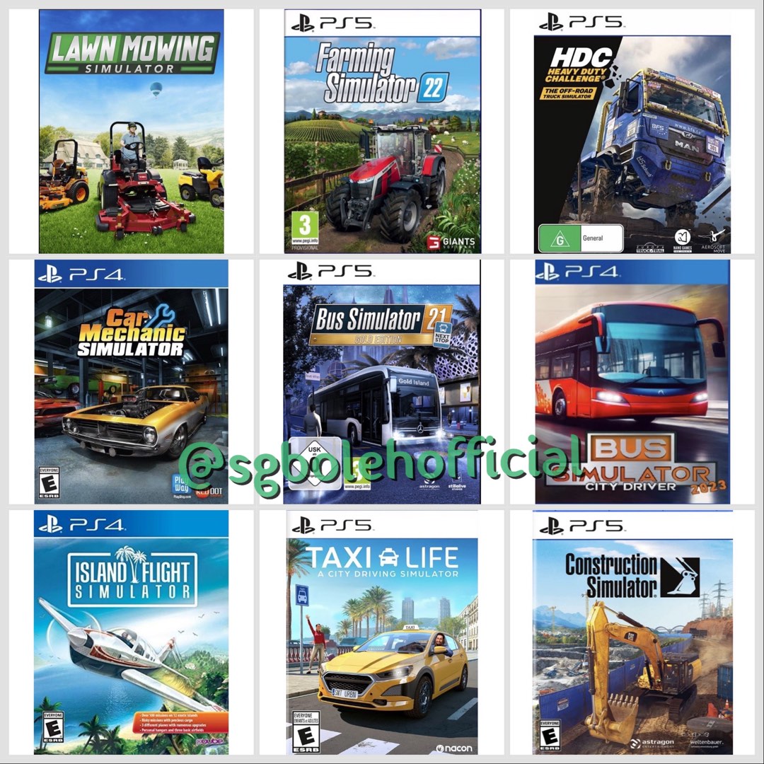 Simulator(PS4 & PS5)- Taxi Life A City Driving | Island flight | Bus ...