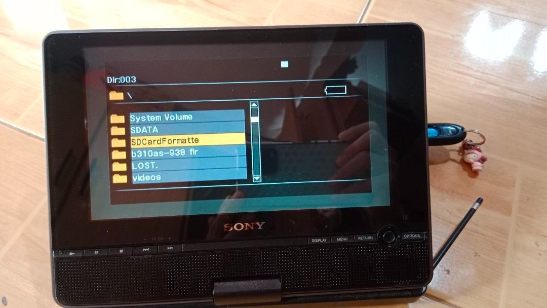 SONY PORTABLE DVD PLAYER, Hobbies & Toys, Music & Media, CDs & DVDs on ...