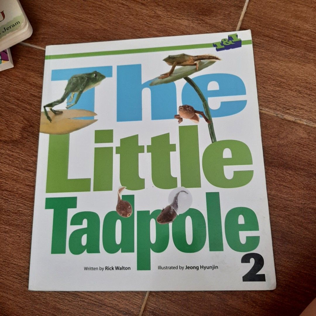 The little tadpole, Buku & Alat Tulis, Buku Anak-Anak di Carousell