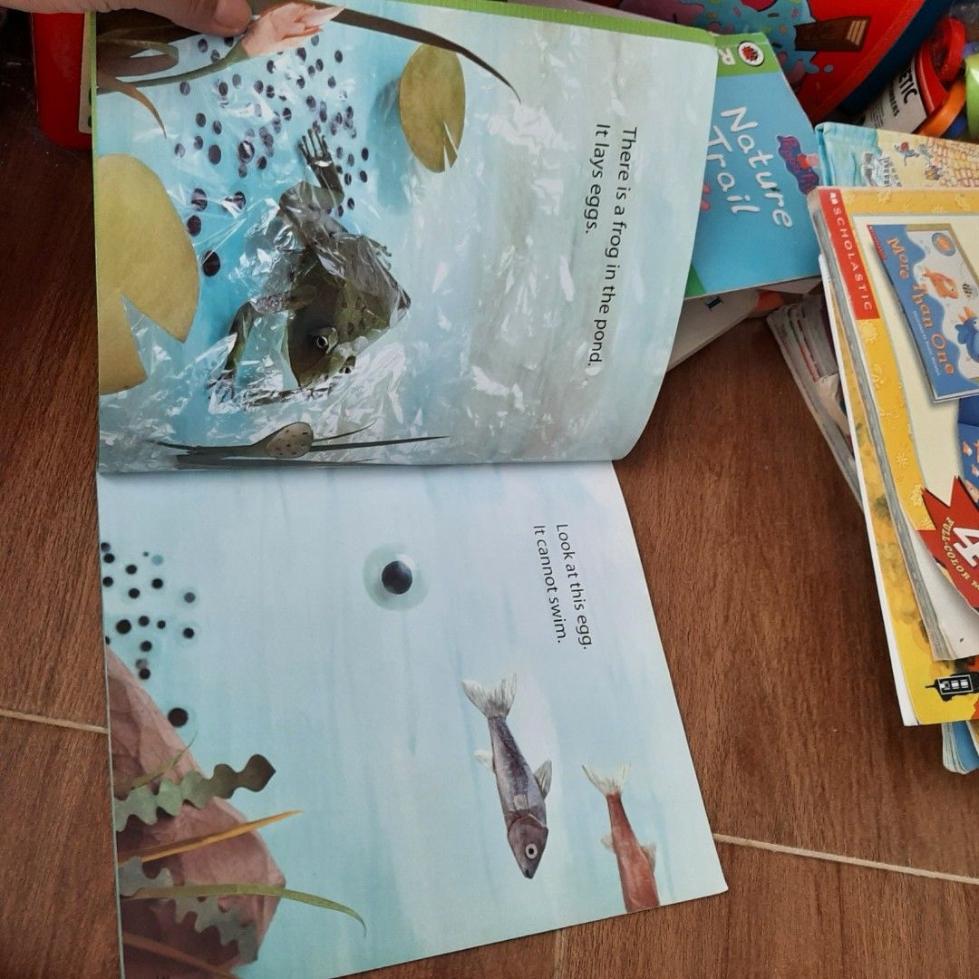 The little tadpole, Buku & Alat Tulis, Buku Anak-Anak di Carousell