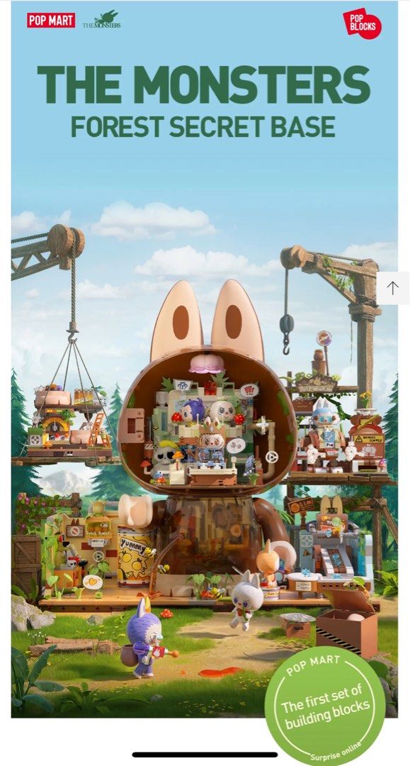 The monsters forest secret base, Hobbies & Toys, Toys & Games on Carousell