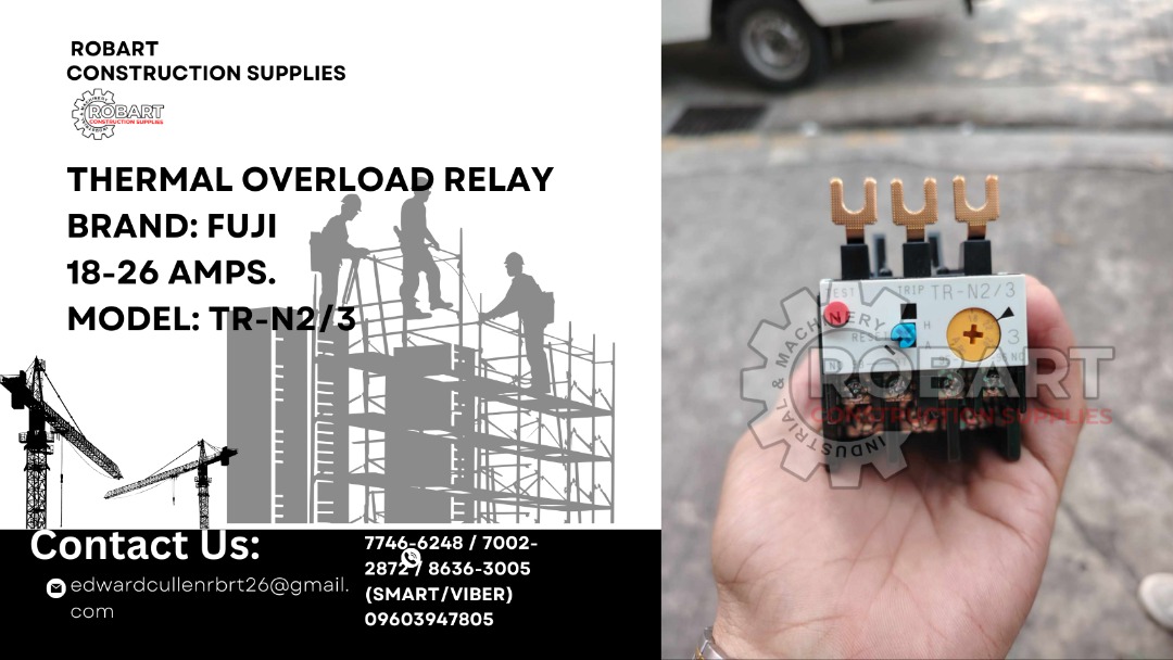 Thermal Overload Relay Brand: Fuji 18-26 Amps., Commercial & Industrial ...
