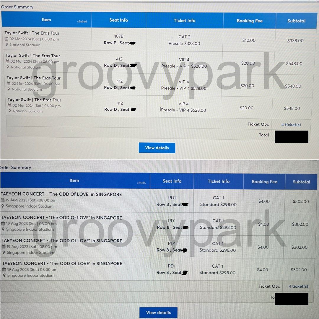 HTB 2NE1 WELCOME BACK 2024-2025 ASIA TOUR in SINGAPORE on Carousell