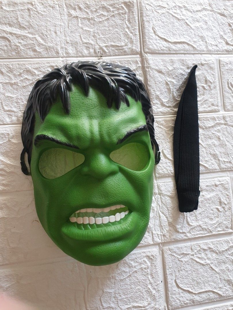 TOPENG HULK AVENGER, Bayi & Anak, Mainan & Baby Walker di Carousell