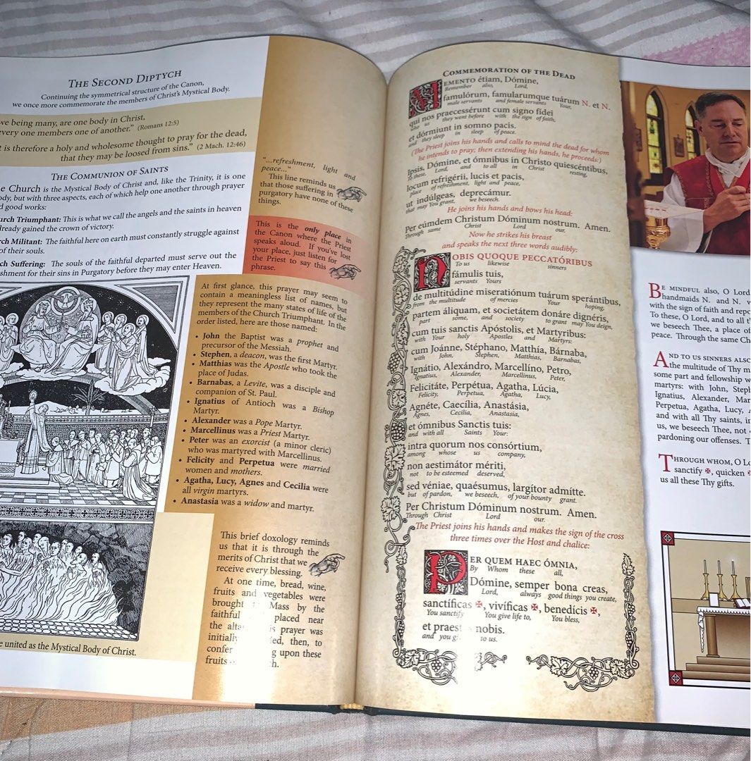 Treasure & Tradition Traditional Catholic liturgy Book with history ...