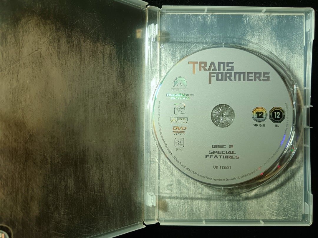 UK DVD Transformer Two Disc Special Edition Original Preowned, Hobbies ...