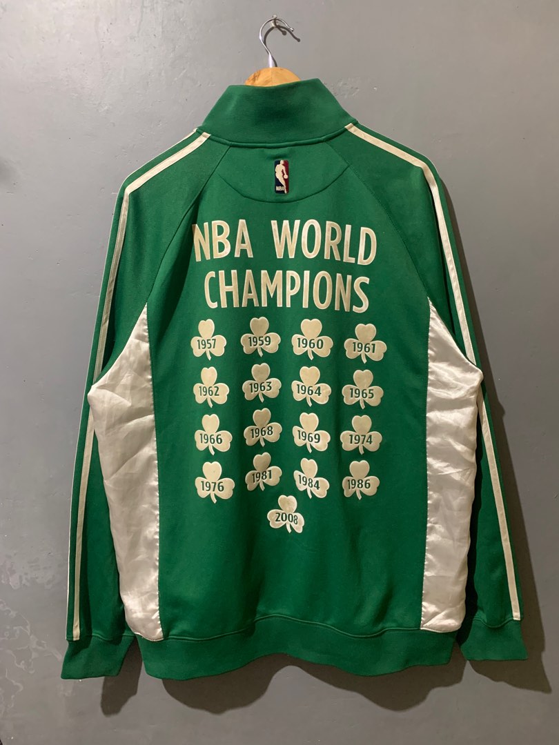 Vintage Adidas Boston Celtics World Champions, Men's Fashion ...
