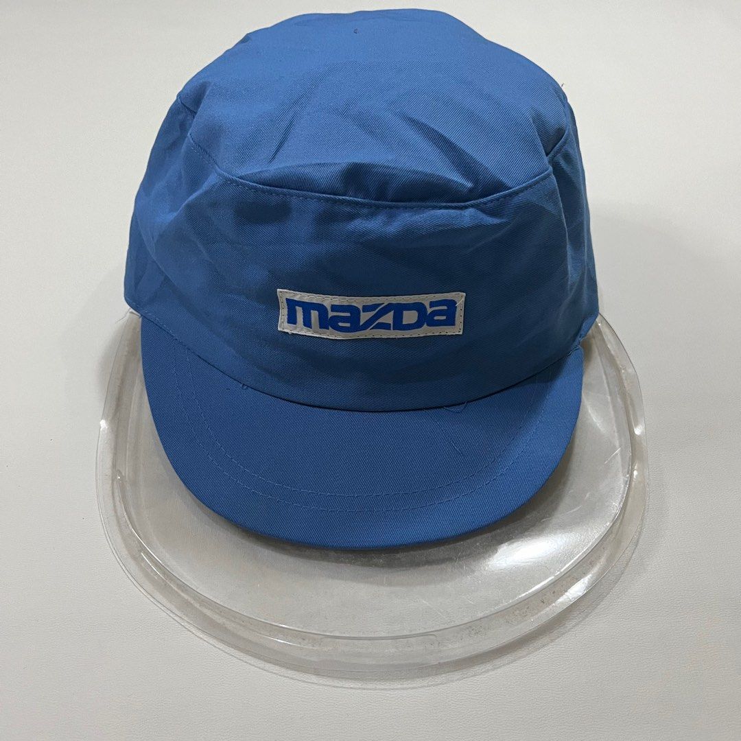 Vintage Mazda Logo Aqua Panel Fitted Cap, Fesyen Pria, Aksesoris, Topi ...