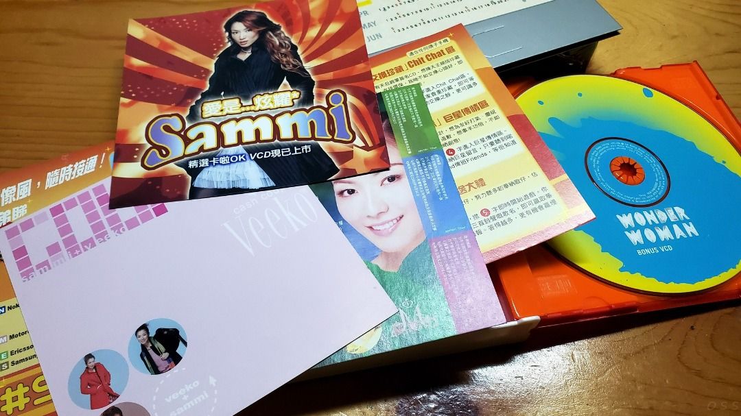 《Wonder Woman》CD + VCD Sammi 鄭秀文, 興趣及遊戲, 音樂、樂器 & 配件, 音樂與媒體 - CD 及 DVD ...