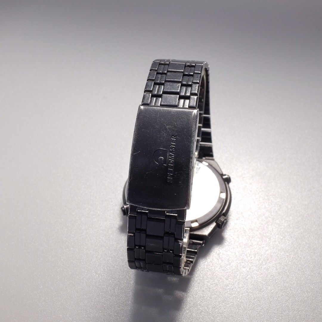 World's First Analog Quartz Chronograph Seiko Speedmaster Vintage 7A28 ...