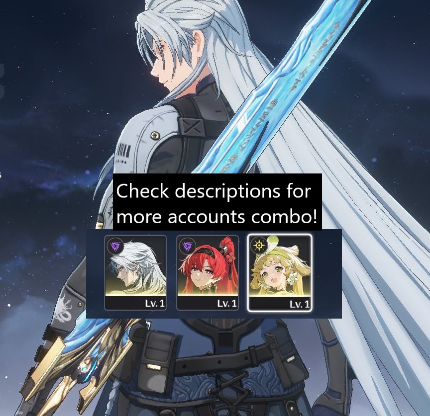 Yinlin, calcharo, verina, lustrous razor wuthering waves account [SEA ...