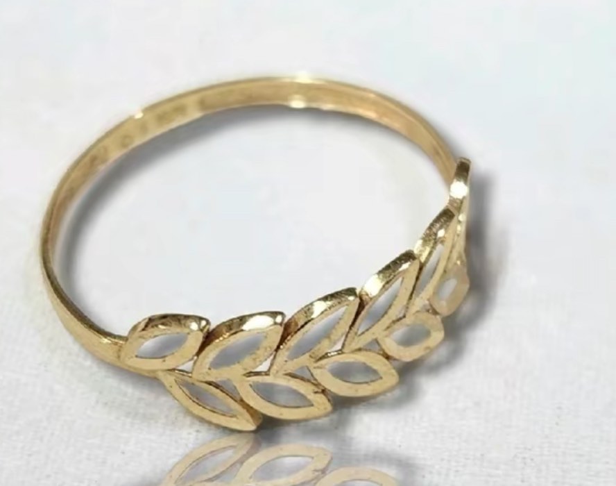 18K SAUDI GOLD PALAY RING, Women's Fashion, Jewelry & Organizers, Rings ...