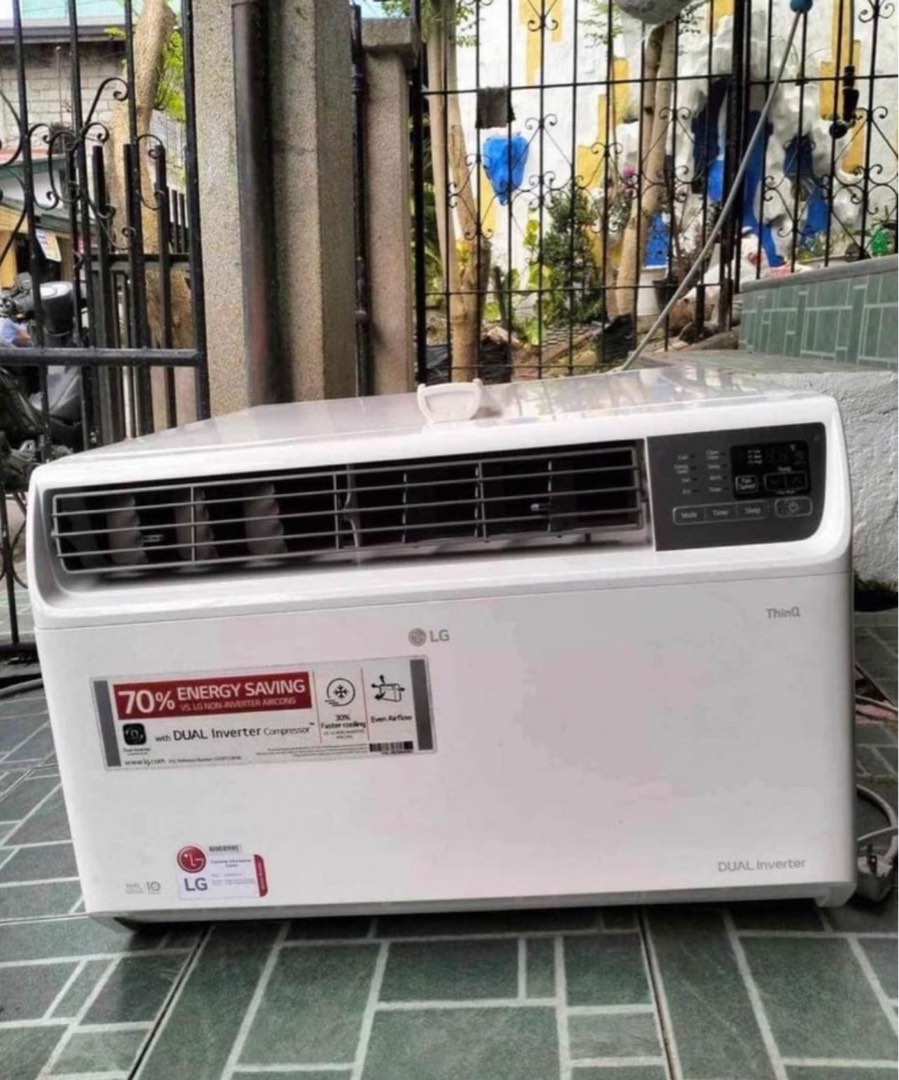 1HP DUAL INVERTER LG 70% ENERGY SAVING, TV & Home Appliances, Air ...