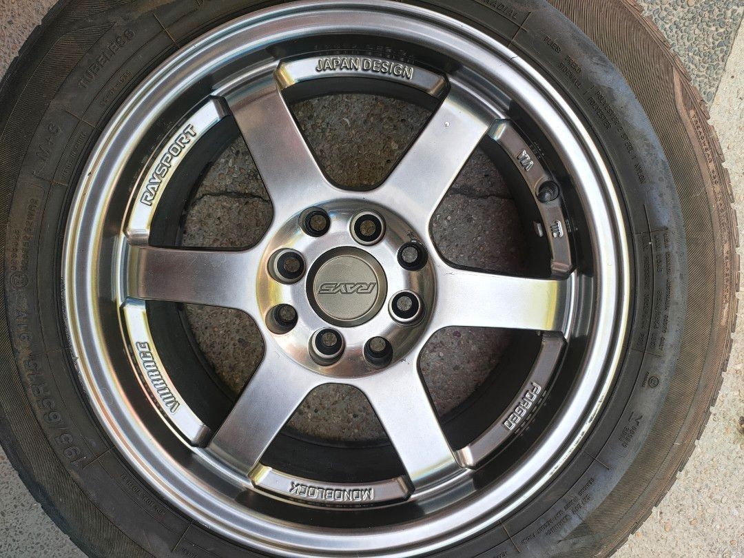 1pc Rays Mags size 15", Car Parts & Accessories, Mags and Tires on ...