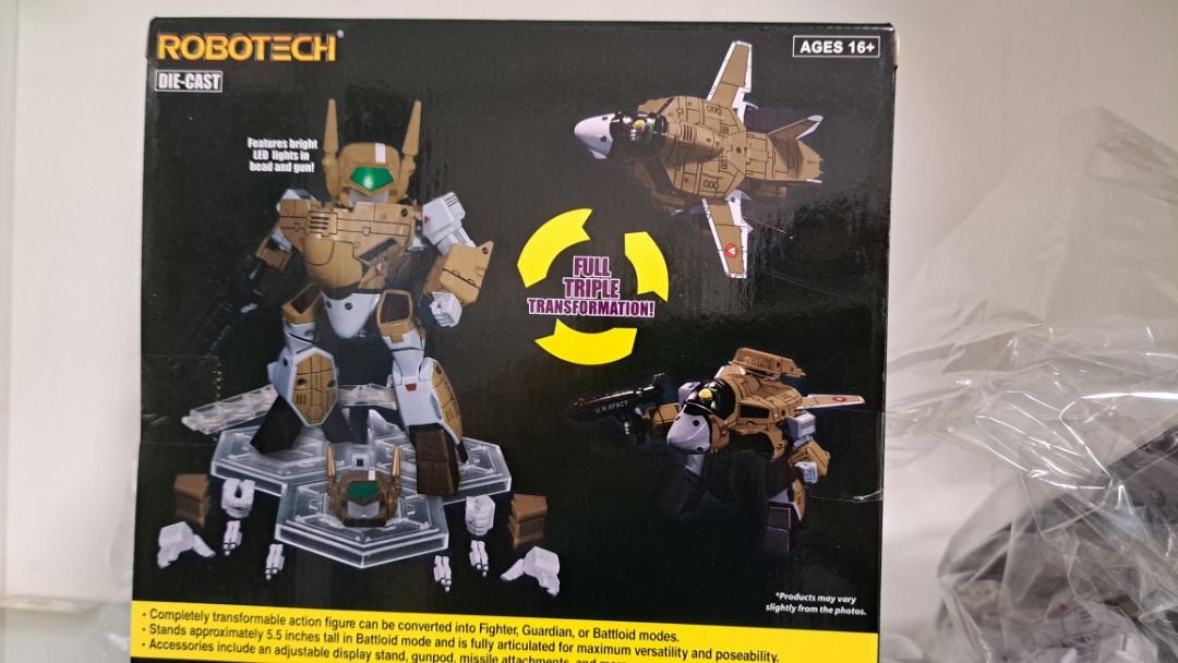 ( 3 部機 + 附加噴射器 : 特價 780 ) 詳看內文 ( VF-1J ) ROBOTECH SUPER DEFORMED THE ...