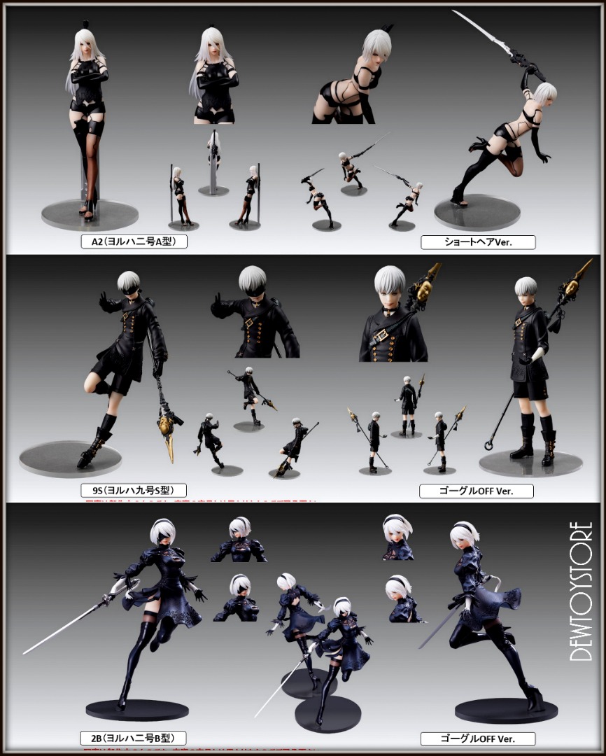 ⭐ [𝗣𝗿𝗲-𝗼𝗿𝗱𝗲𝗿] Square Enix FORM-ISM Statue Fixed Pose Figure - NieR ...