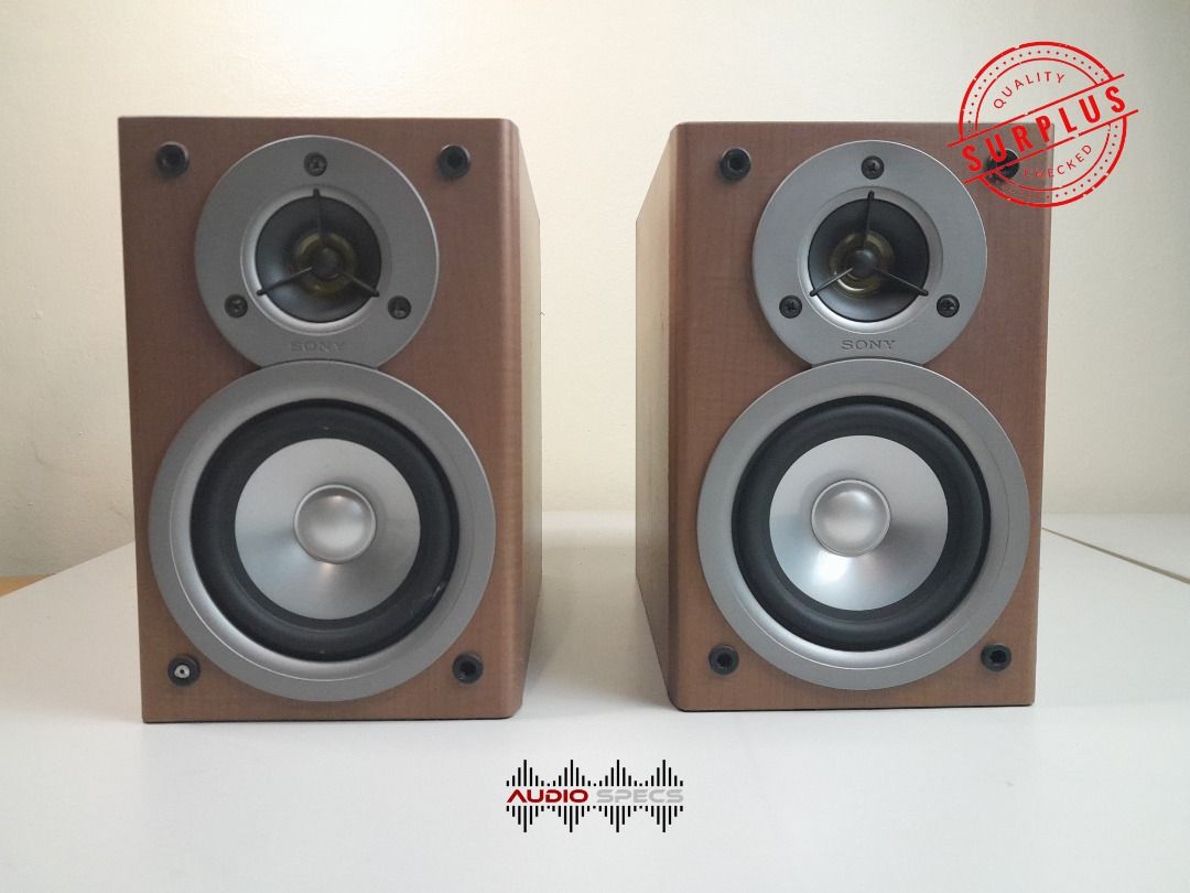 🔥 SONY SS-CM100 Brown 2-way HiFi Bookshelf Speakers 🔥, Audio, Soundbars, Speakers & Amplifiers ...