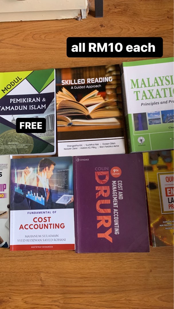 AC110 UITM TEXTBOOK, Hobbies & Toys, Books & Magazines, Textbooks on ...