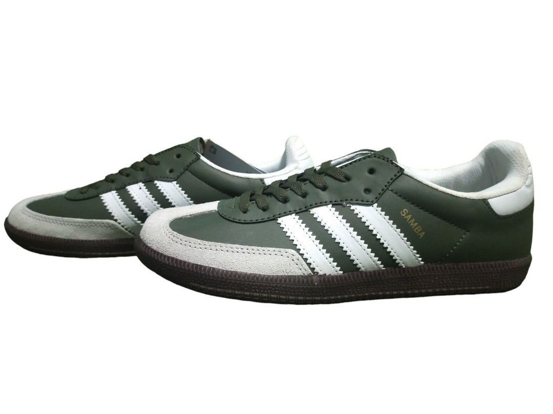Adidas Samba OG Green Army Men's Sneakers| Sepatu Santai Pria Import ...