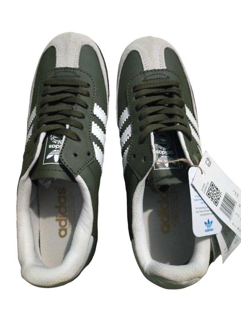 Adidas Samba OG Green Army Men's Sneakers| Sepatu Santai Pria Import ...