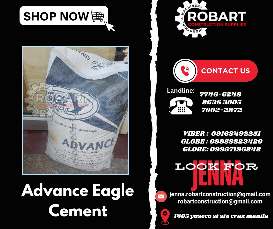 Advance Eagle Cement 40G, Commercial & Industrial, Construction Tools & Equipment on Carousell