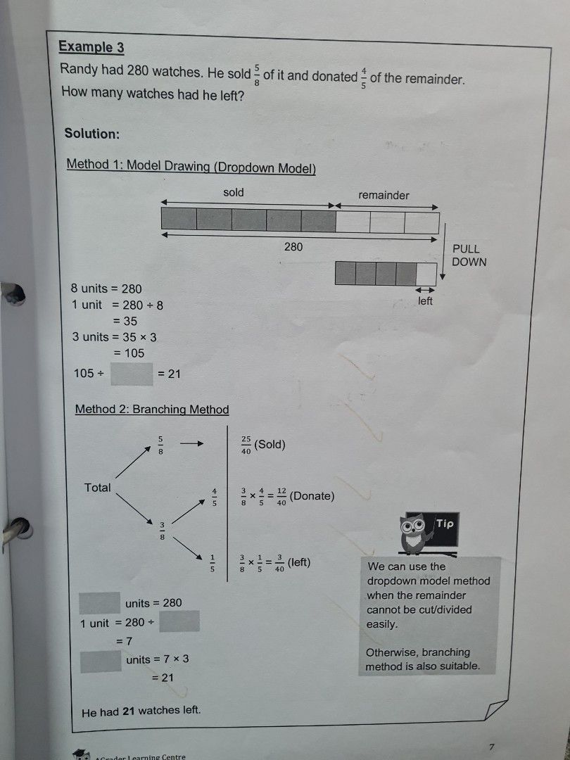 AGRADER P5 Maths worksheets, Hobbies & Toys, Books & Magazines, Assessment Books on Carousell