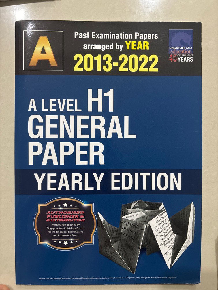 Alevel GP TYS, Hobbies & Toys, Books & Magazines, Assessment Books on ...