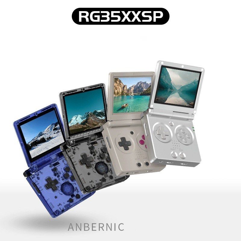 Anbernic RG35XX SP Nintendo GBA SP Gameboy SP flip console retro handheld console portable game ...