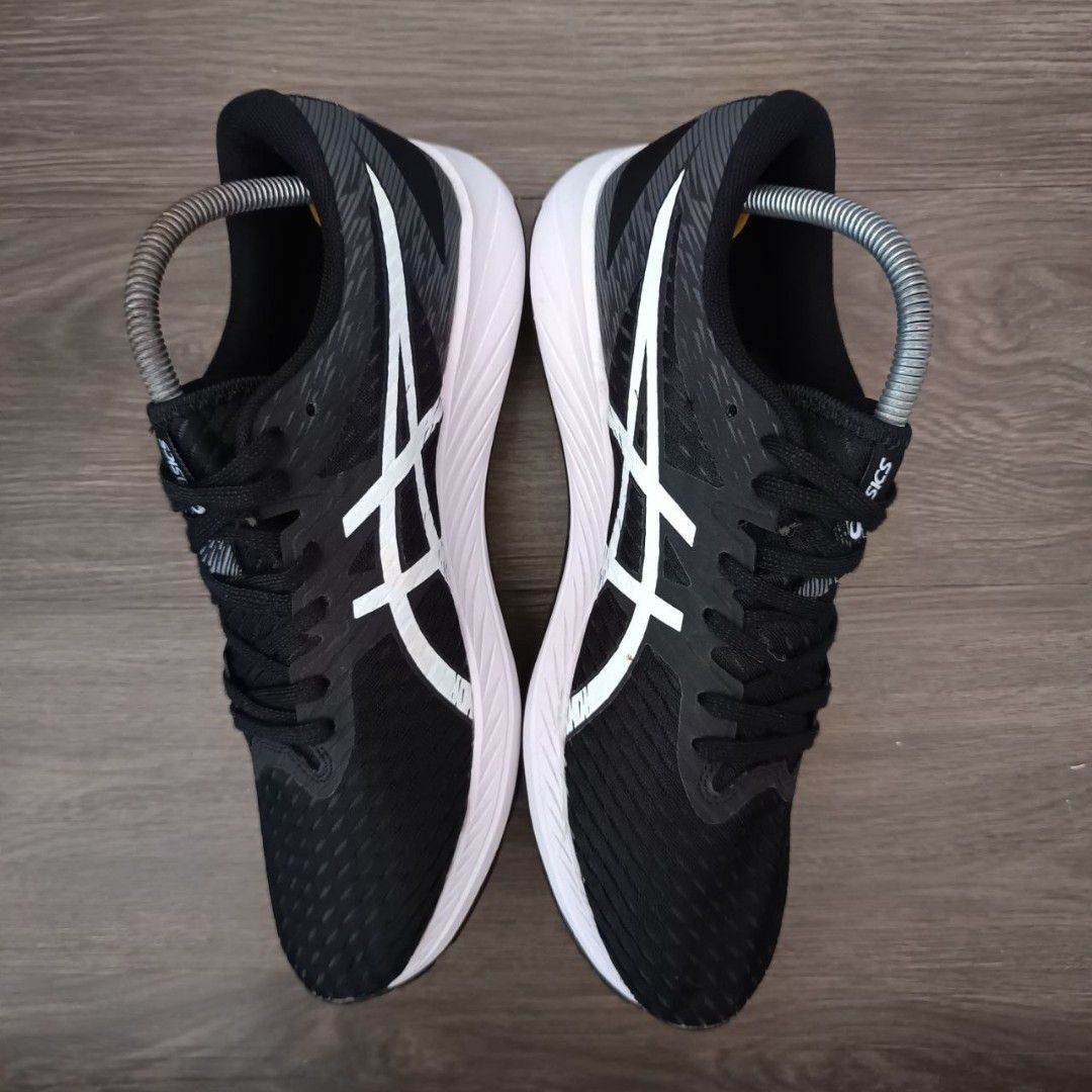 Asics Hyper Speed Black White 8.5UK / 27.5CM (RM 140), Men's Fashion ...
