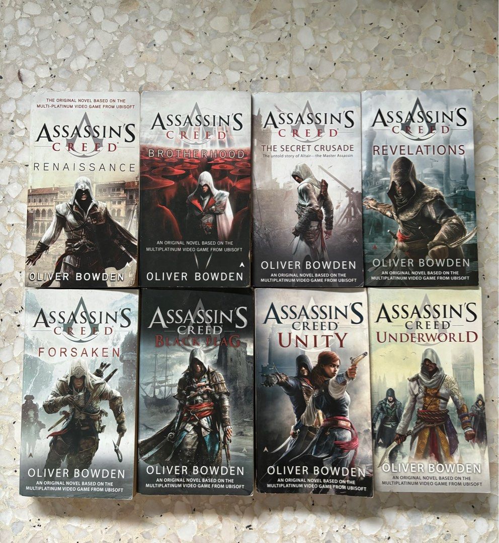 Assassins Creed Series Hobbies And Toys Books And Magazines Fiction And Non Fiction On Carousell