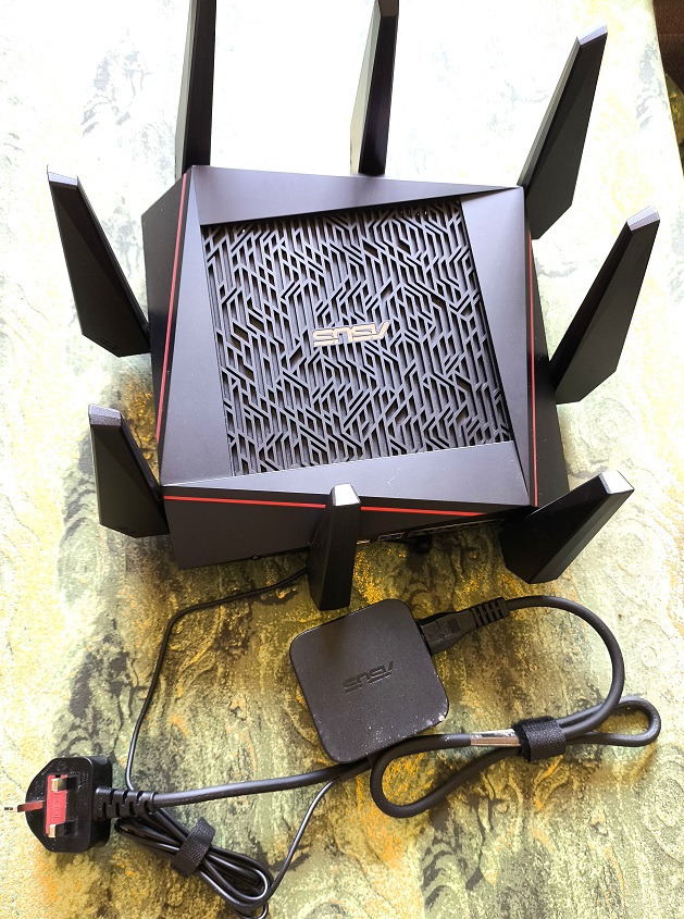 Asus RT-AC5300 Wireless AC5300 Tri-Band Gigabit Router, Computers ...