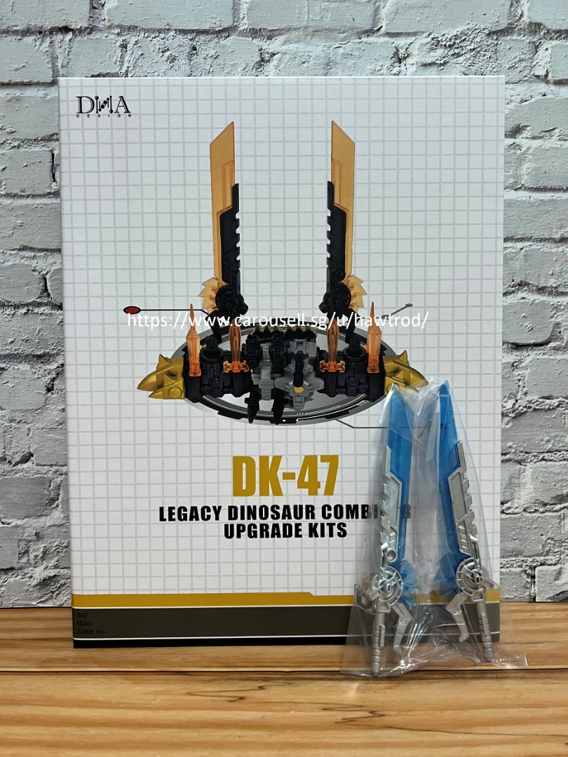 DNA Design, DK-47 Legacy Dinosaur Combiner Upgrade Kits, Transformers ...