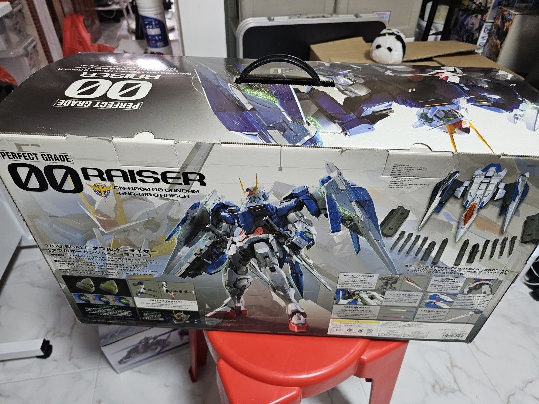 Bandai PG OO raiser gundam with clear body set, Hobbies & Toys, Toys ...