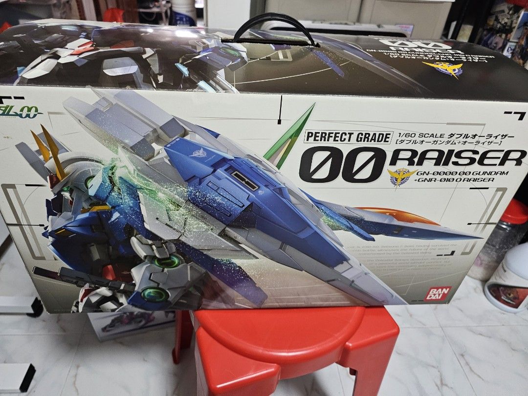 Bandai PG OO raiser gundam with clear body set, Hobbies & Toys, Toys ...