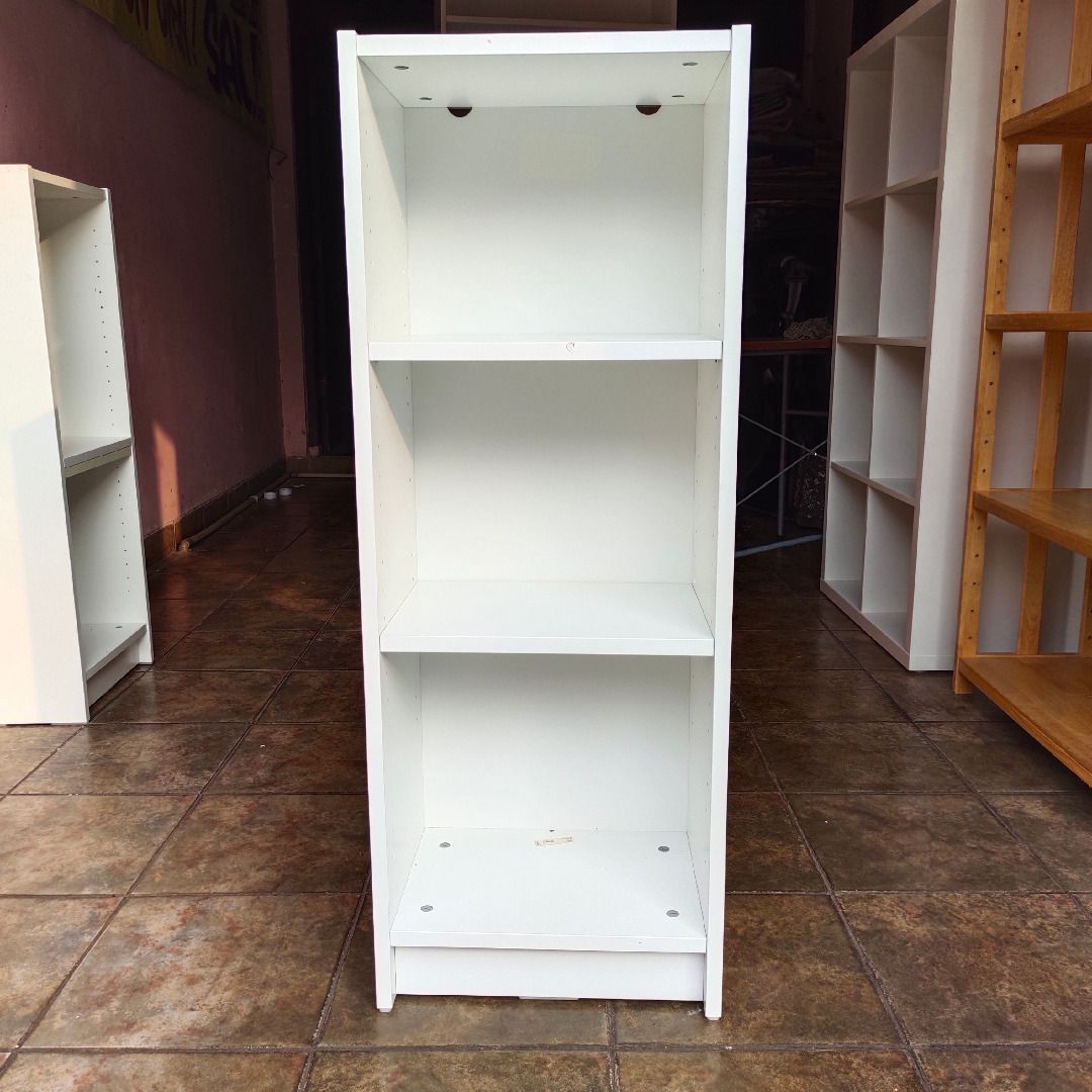 BILLY Rack Bookcase White IKEA, Rak Buku/ Rak Serbaguna 3-susun 40cm x ...