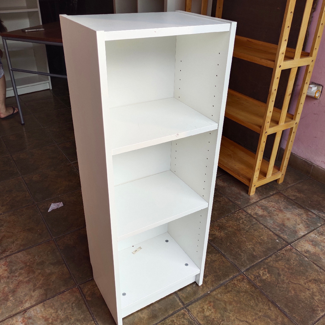 BILLY Rack Bookcase White IKEA, Rak Buku/ Rak Serbaguna 3-susun 40cm x ...