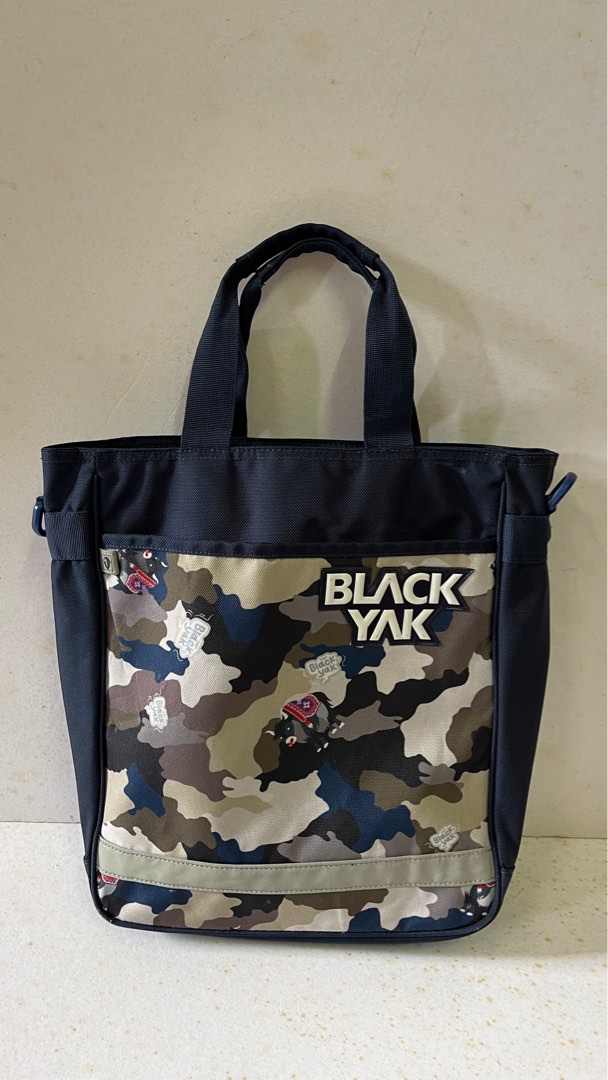 Black yak, fila tote bag, Women's Fashion, Bags & Wallets, Tote Bags on ...