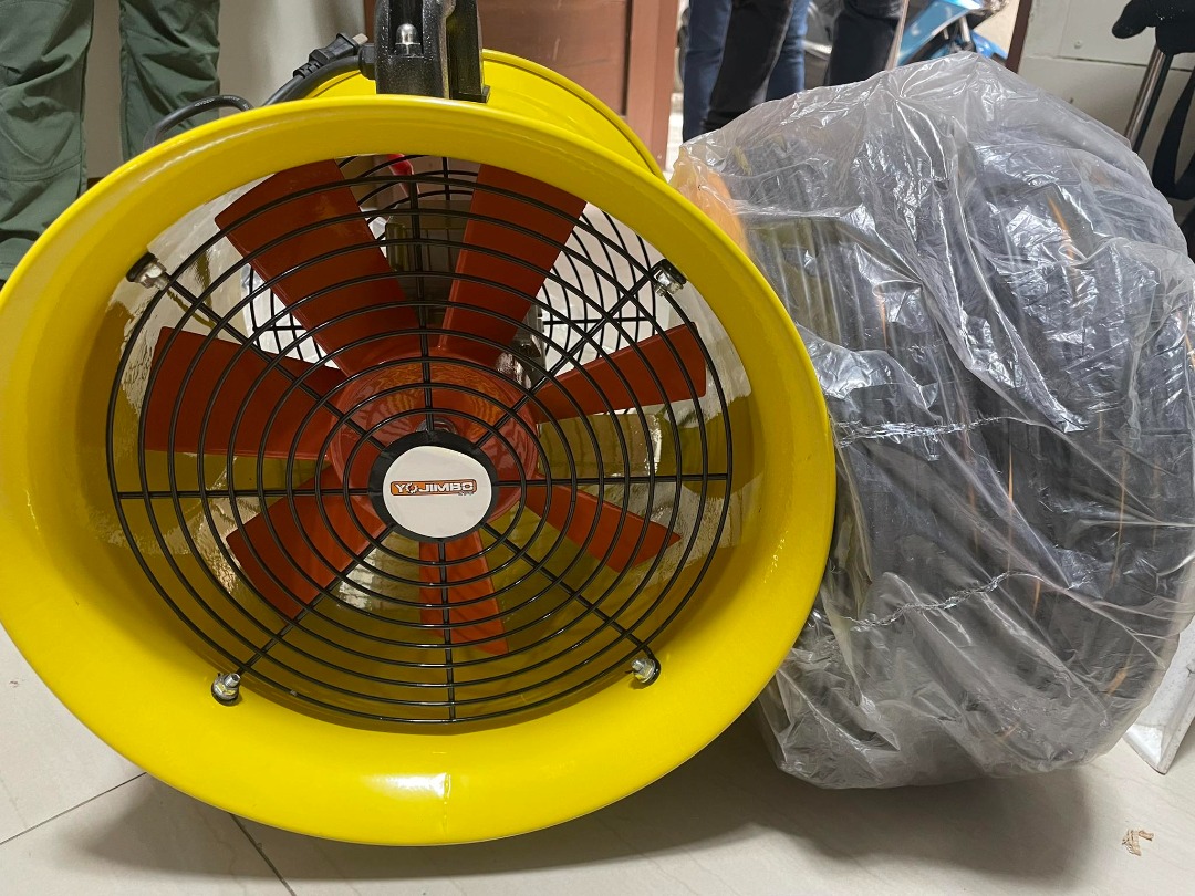 Blower Ventilator w/ 5m duct hose, Commercial & Industrial ...