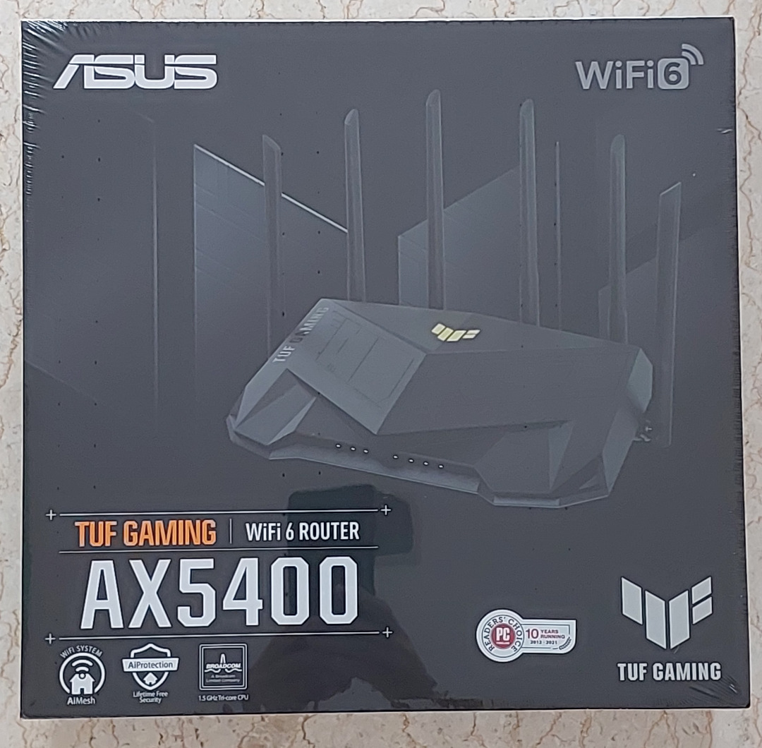 BNIB ASUS TUF Gaming Router TUF-AX5400, Computers & Tech, Parts ...