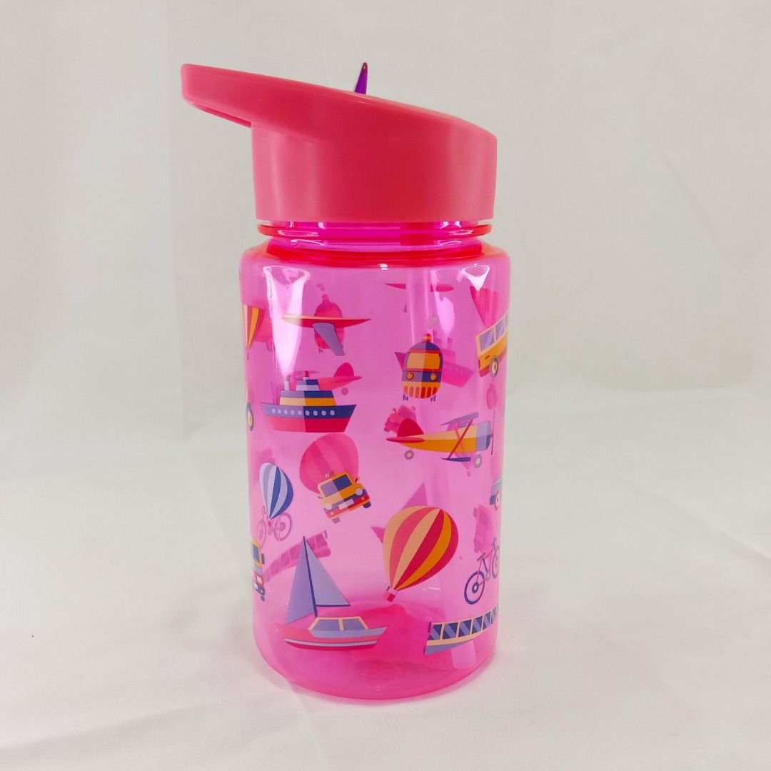 Botol Minum Anak Karakter 500 ML Bpa Free Botol Model Transparan Unik ...