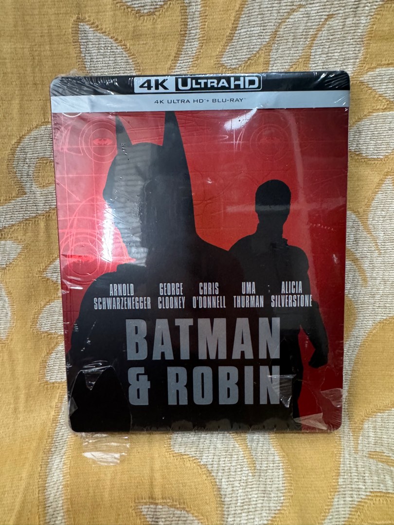 Brand New Sealed Batman & Robin 4K + Blu-ray Steelbook, Hobbies & Toys ...