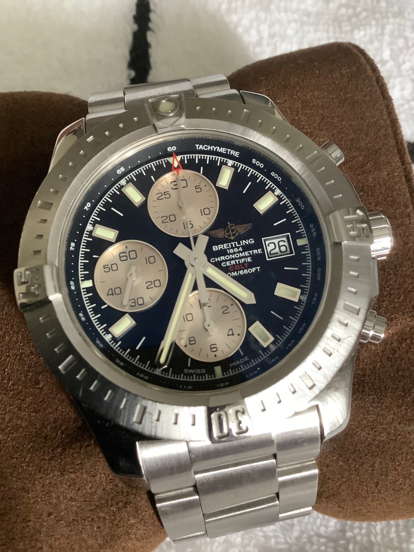 BREITLING COLT CHRONOGRAPH AUTOMATIC WATCH, Luxury, Watches on Carousell