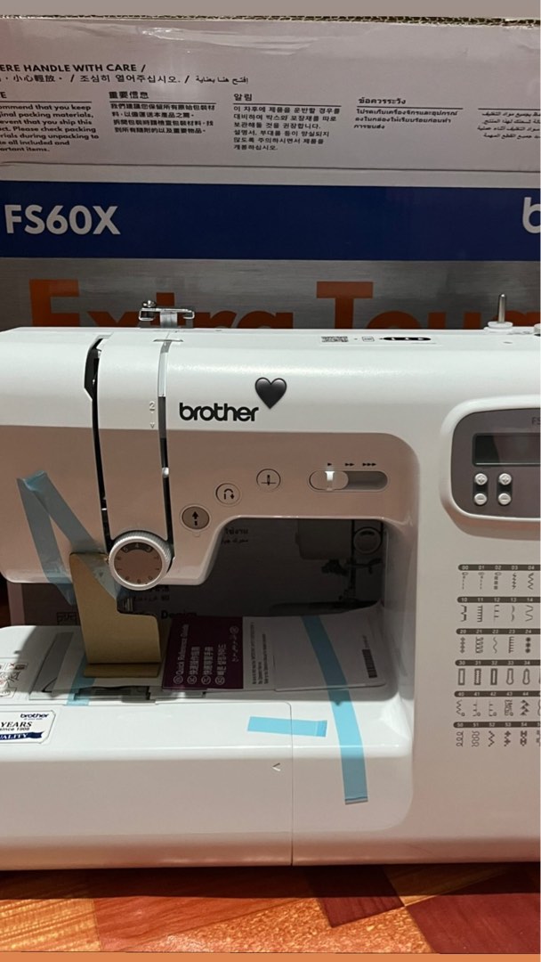 Brother fs-60x sewing machine, TV & Home Appliances, Other Home ...