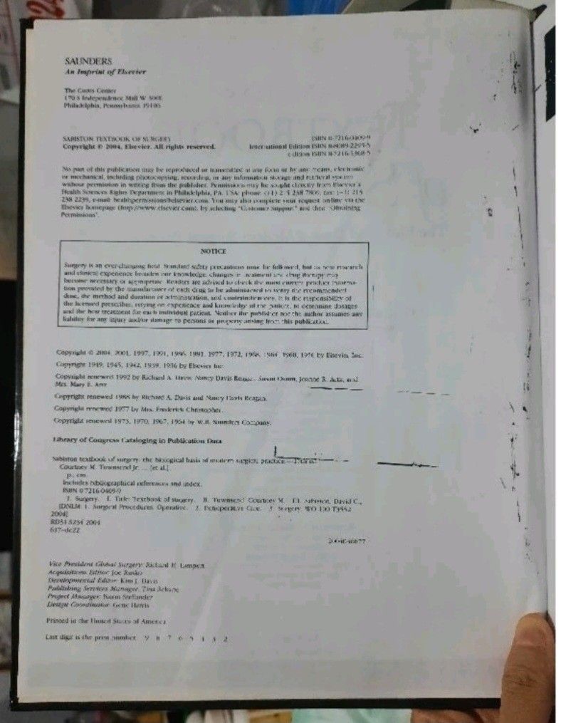 Buku ajar bedah sabiston bagian 2. Sabiston textbook of Surgery 17 ...