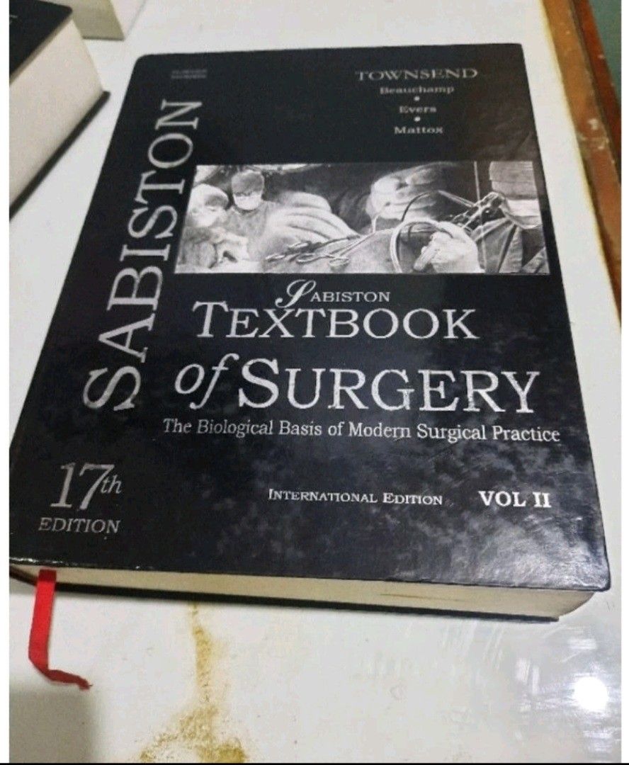 Buku ajar bedah sabiston bagian 2. Sabiston textbook of Surgery 17 ...